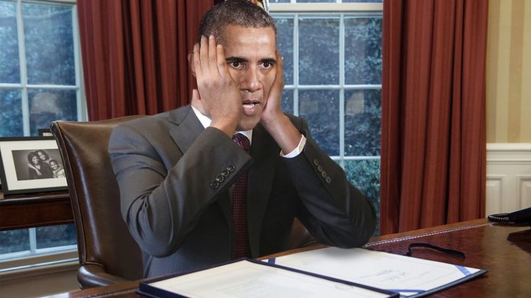 Close Call: The Secret Service Just Caught Barack Obama Trying To Pull ...