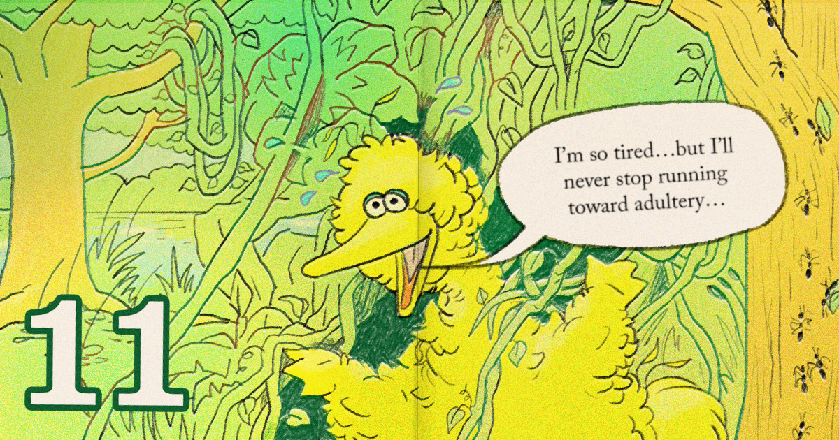 Inspiring: 4 Sex-Positive Drawings Of Big Bird Sprinting Through The ...