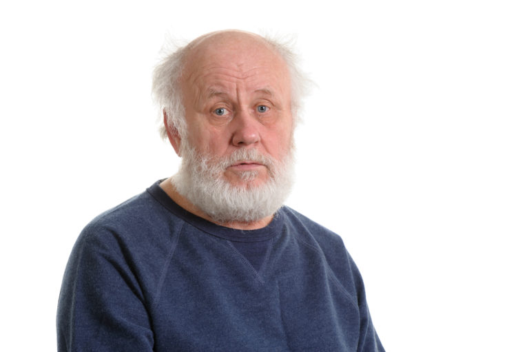 Powerful: These Photos Of Frowning Bald Men Are A Sobering Reminder ...