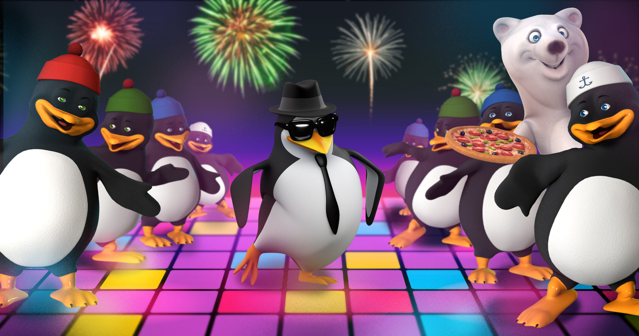 Thank God: The Penguins In This Kids Movie Just Started A Soul Train To ...