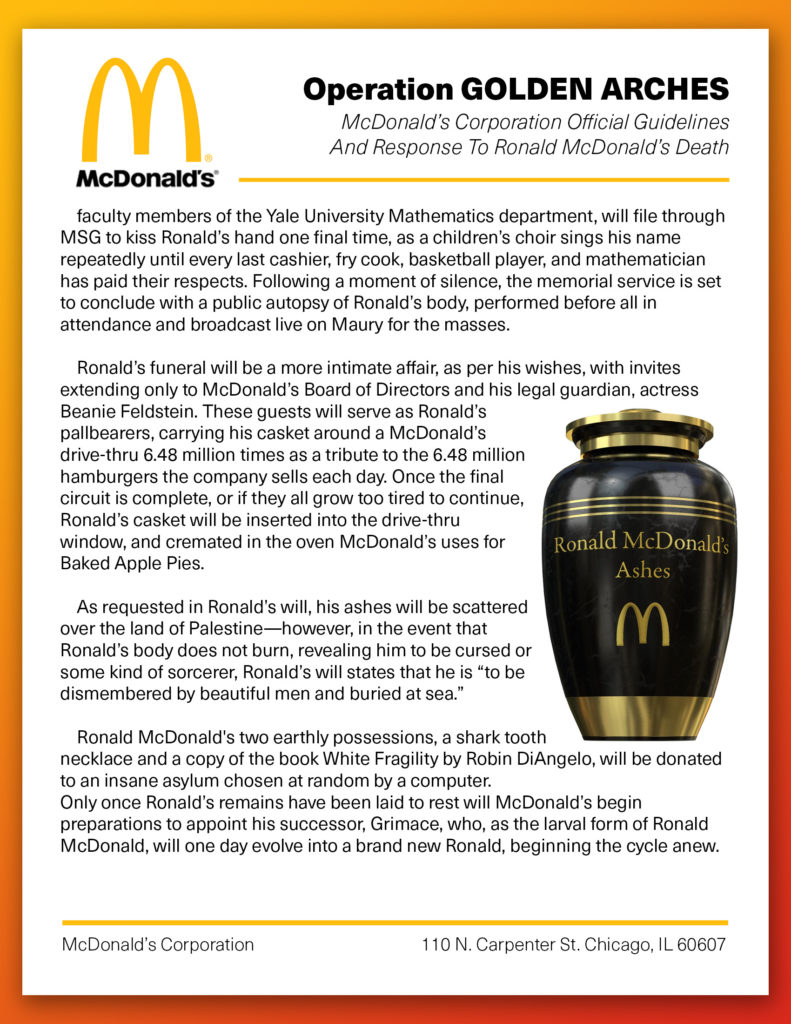 The Golden Arches Have Fallen: The Intensive Plan McDonald’s Has For ...