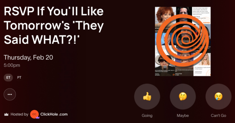 ClickHole - Because All Content Deserves To Go Viral.