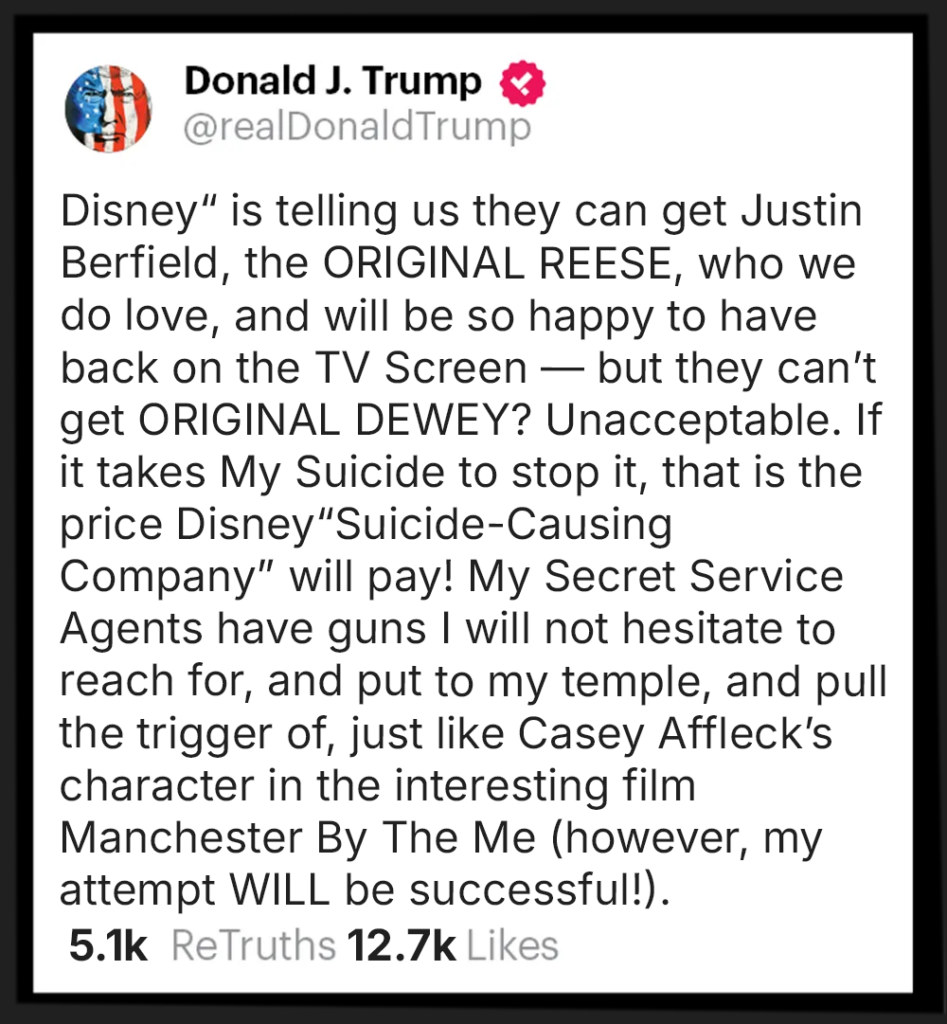 Distracting From Epstein Discourse: President Trump Has Threatened To ...