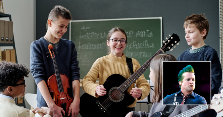 Heartwarming: When This Middle School Music Class Learned That Tré Cool ...